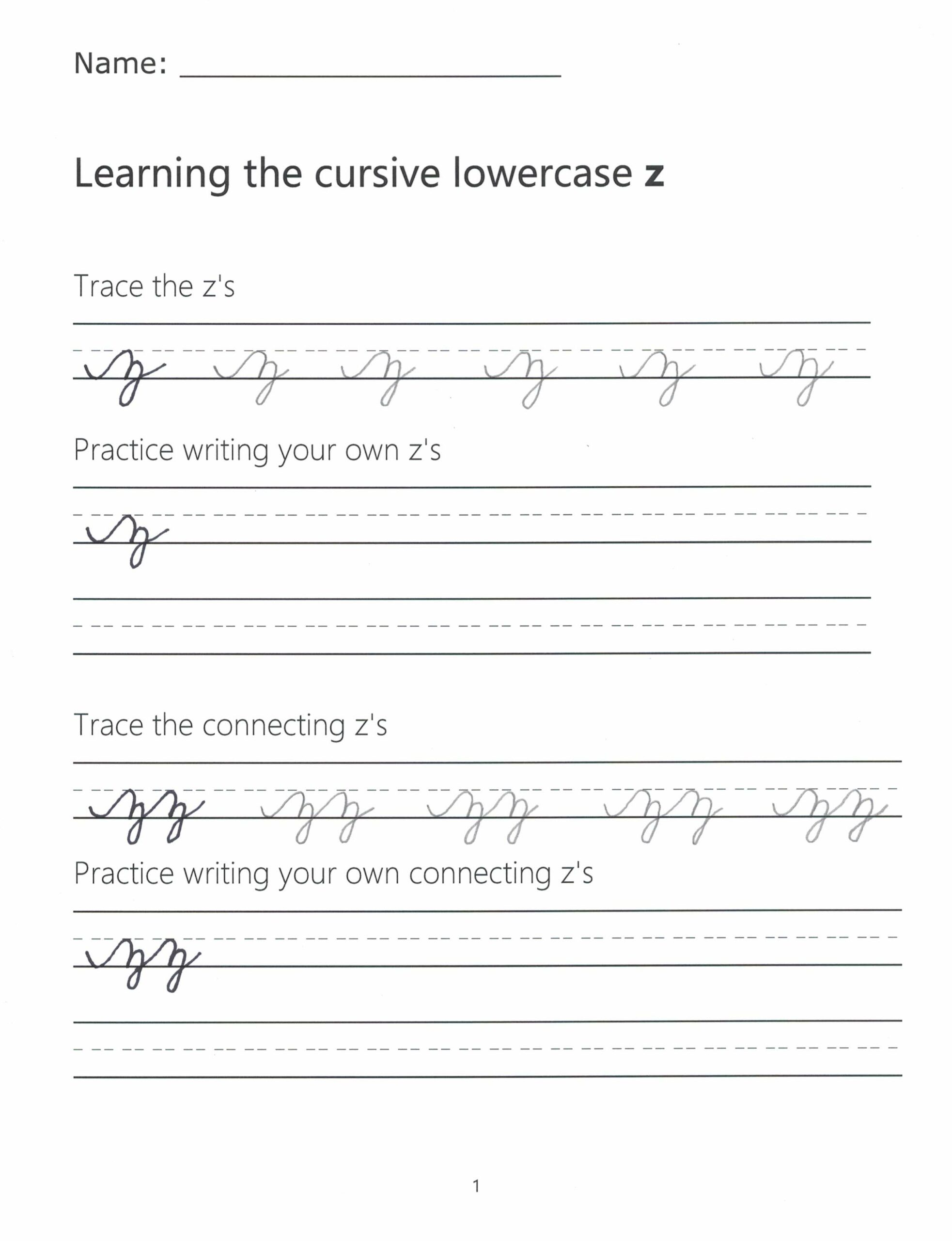 How To Make A Z In Cursive Hester Toeopla